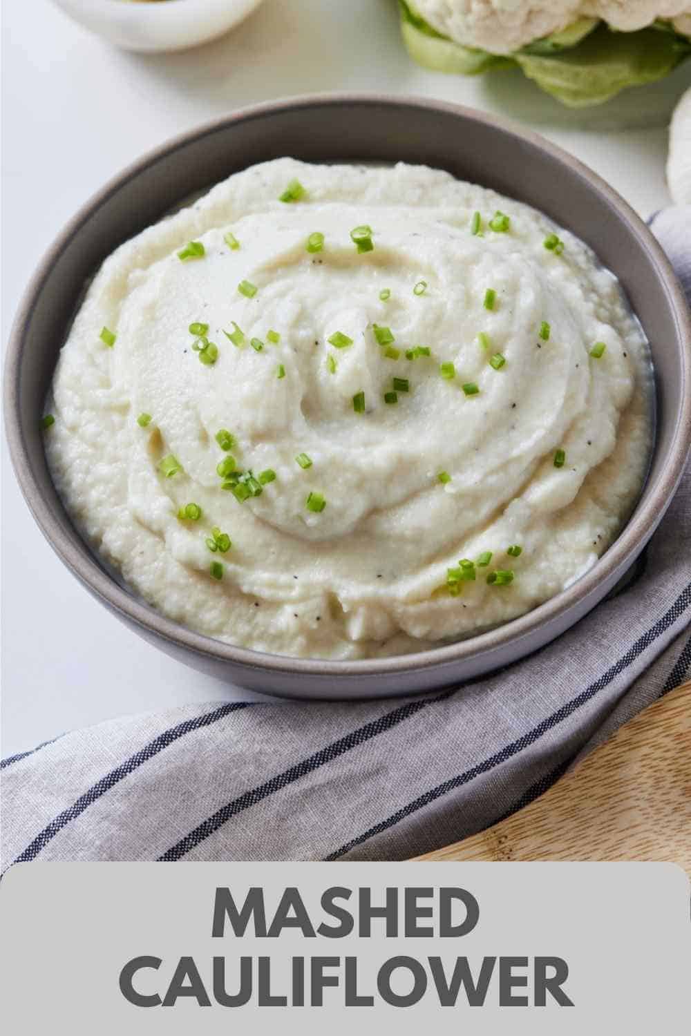 Mashed Cauliflower - Cooking With Coit