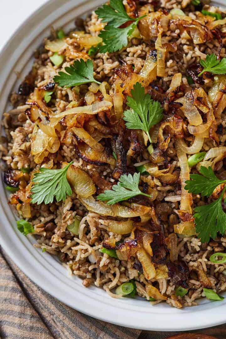 Mujadara - Cooking With Coit