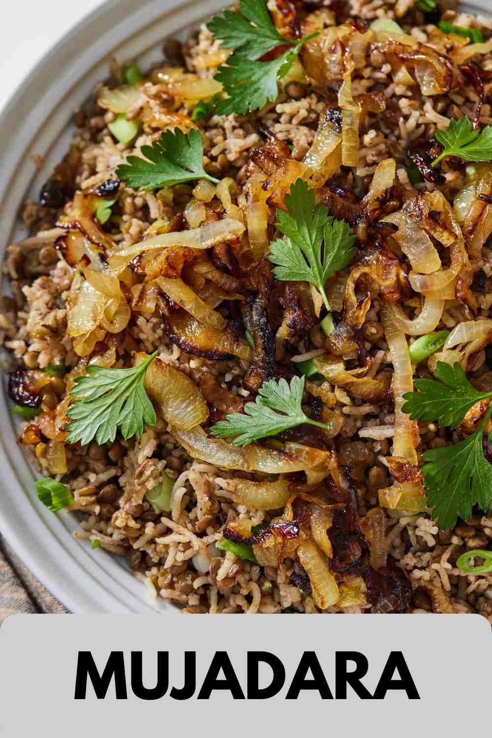 Mujadara - Cooking With Coit