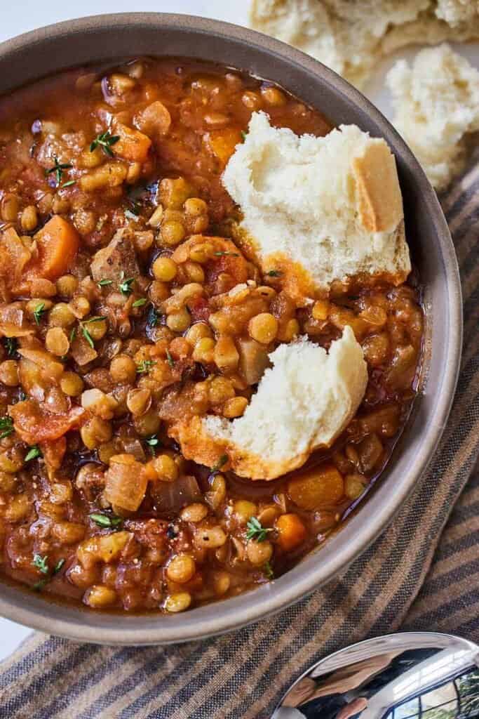 Lentil Stew - Cooking With Coit