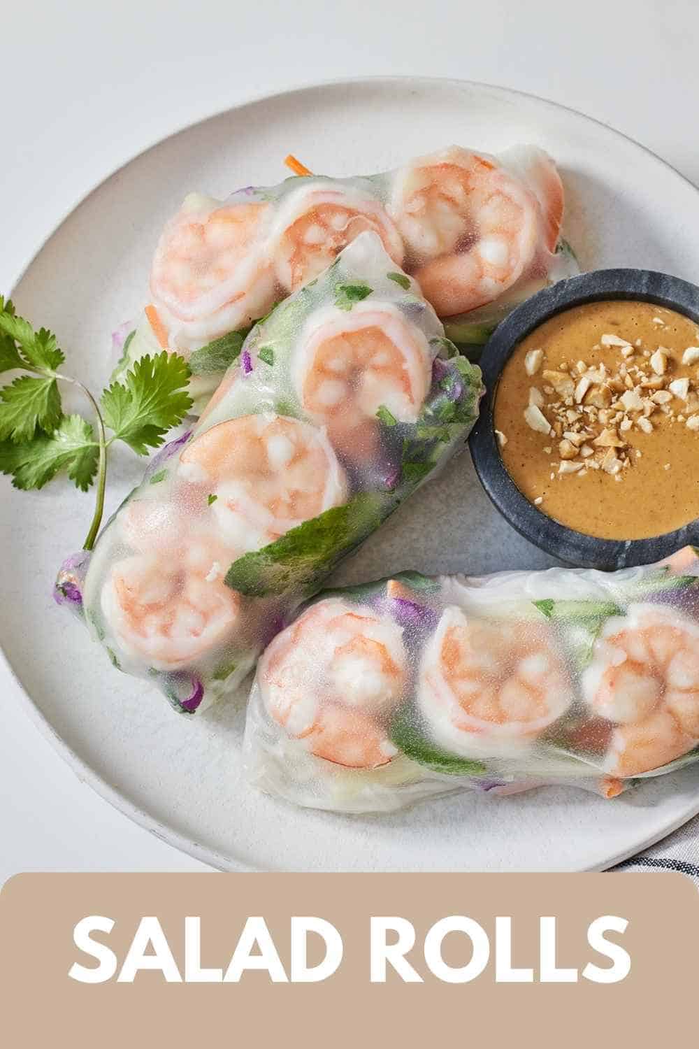 Salad Rolls - Cooking With Coit