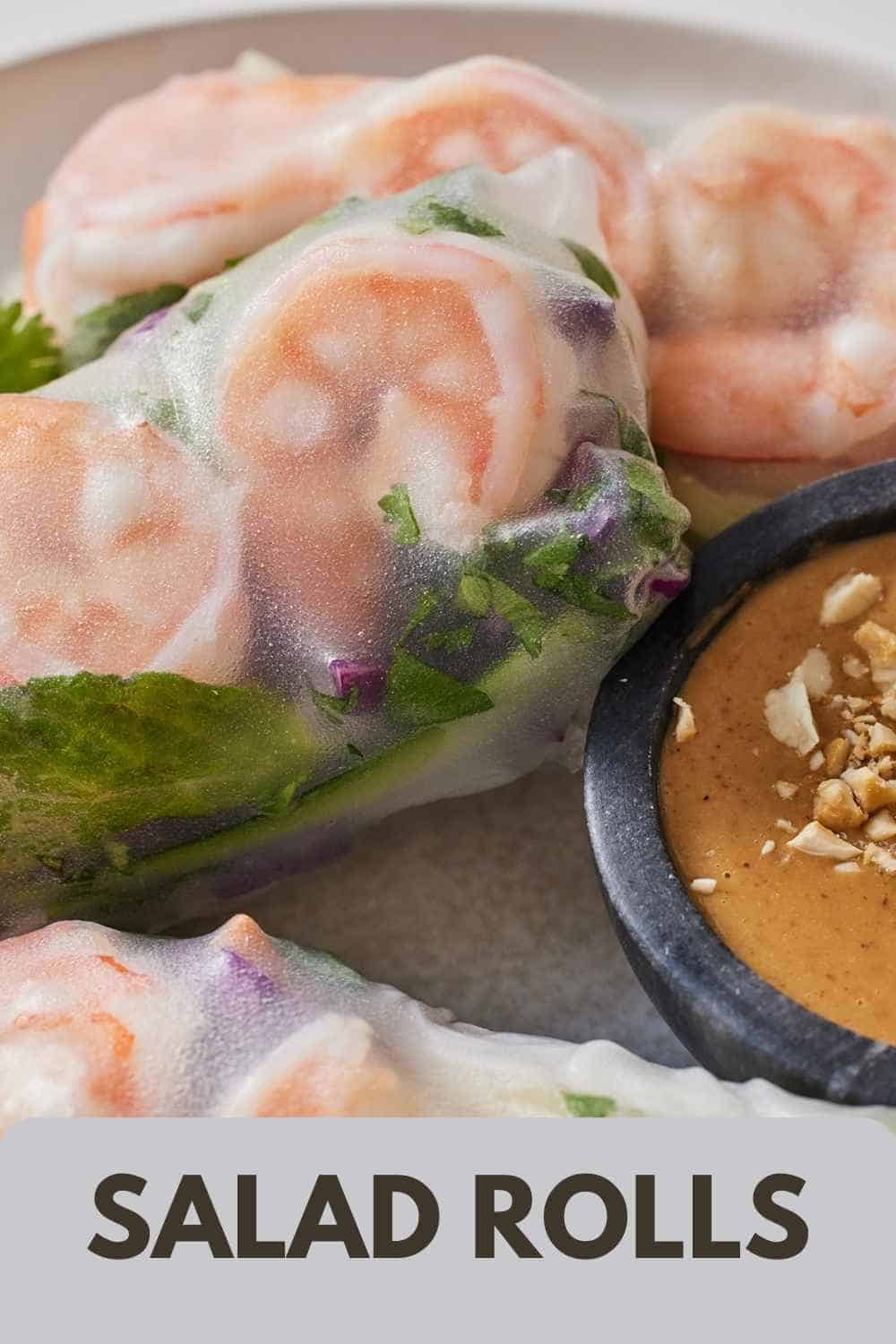 Salad Rolls - Cooking With Coit