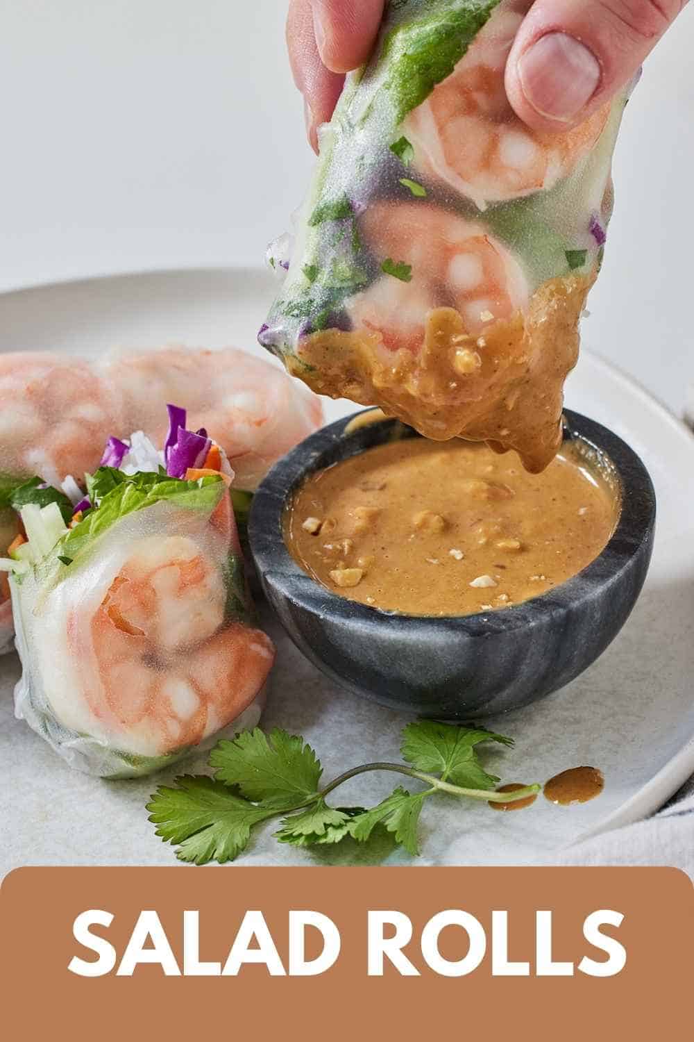 Salad Rolls - Cooking With Coit