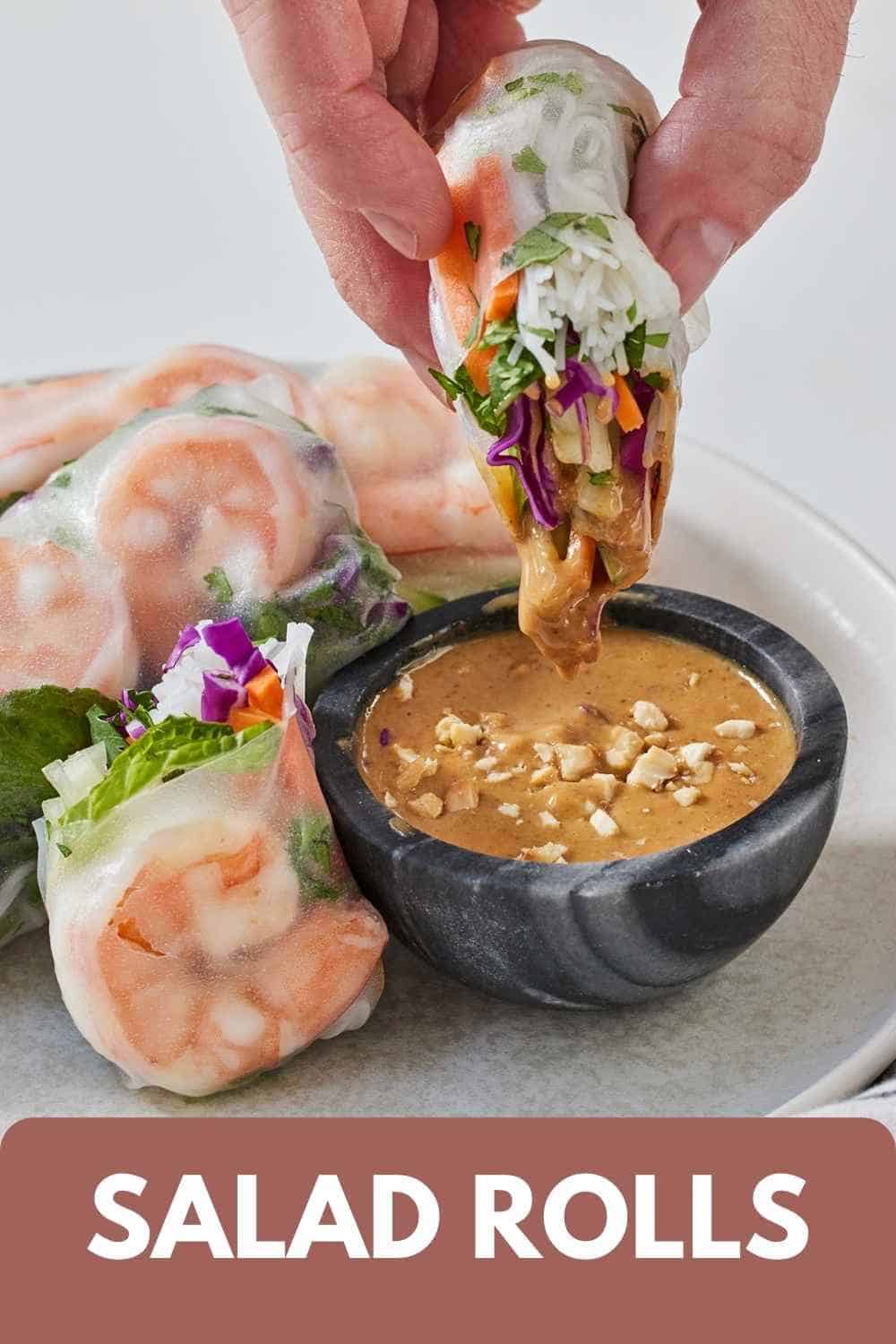 Salad Rolls - Cooking With Coit