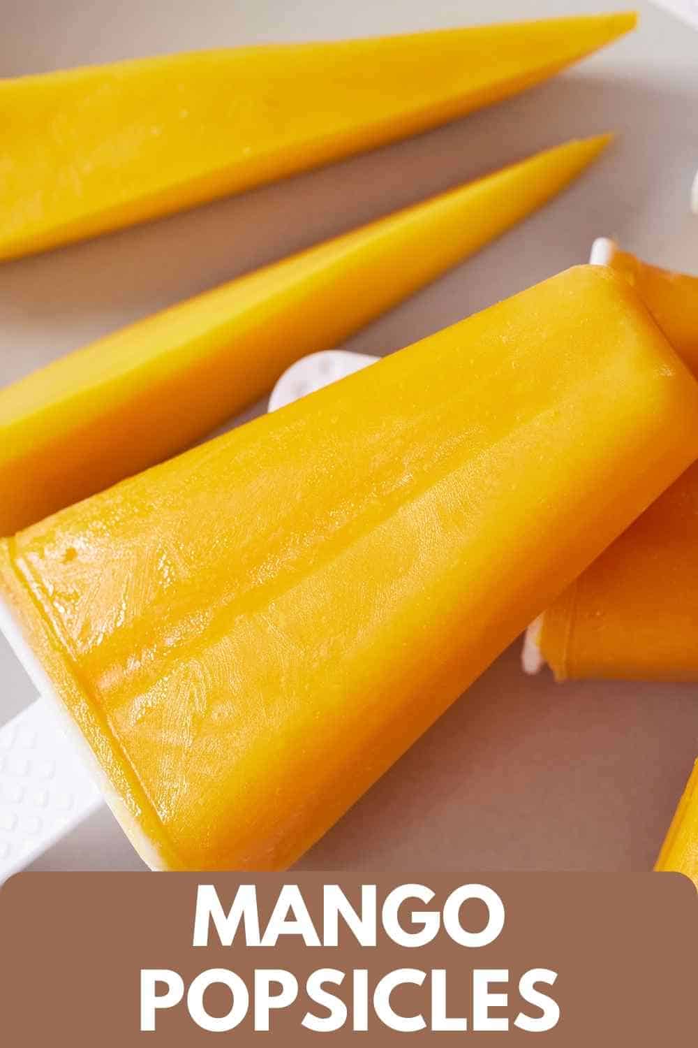 Mango Popsicles - Cooking With Coit
