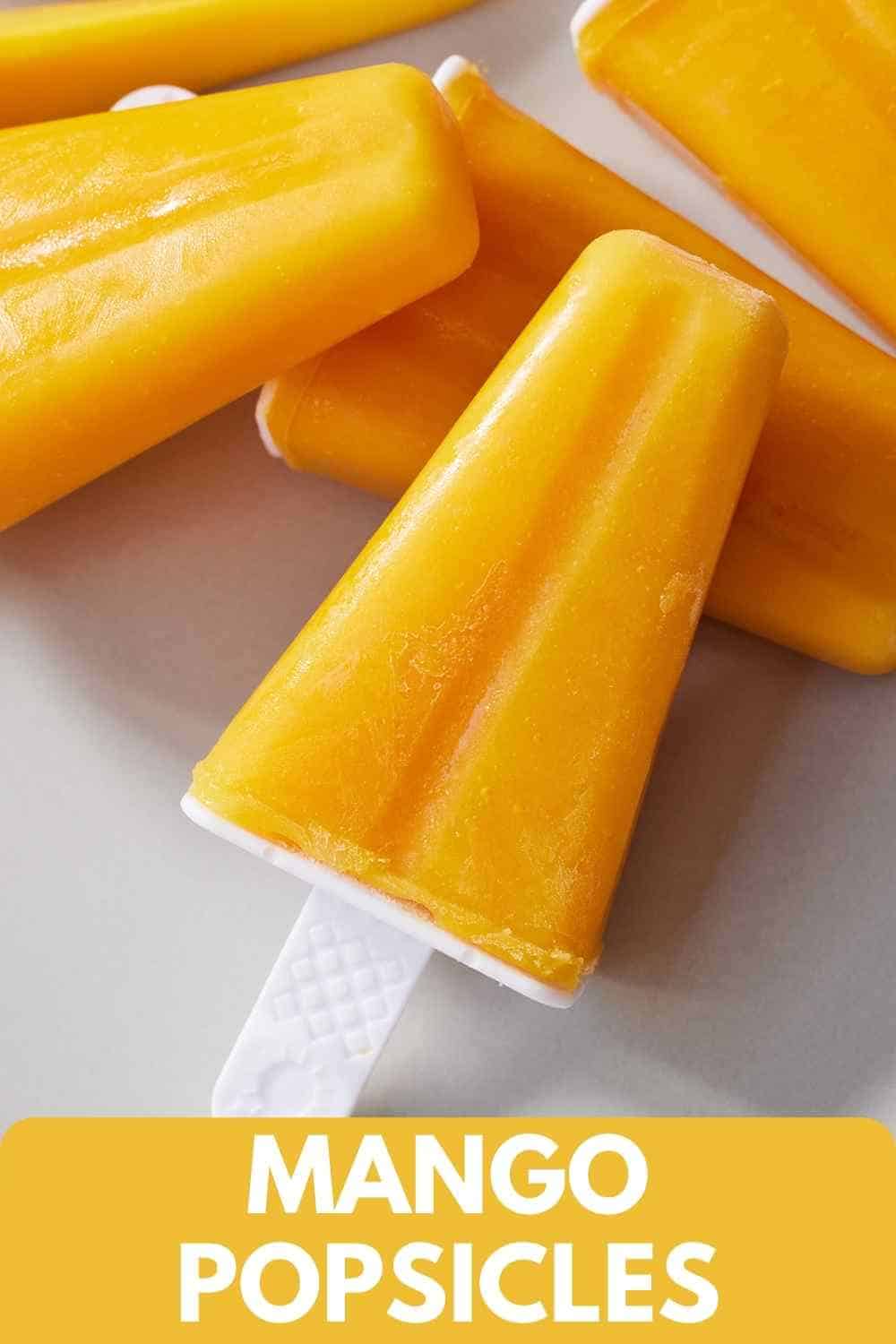 Mango Popsicles - Cooking With Coit