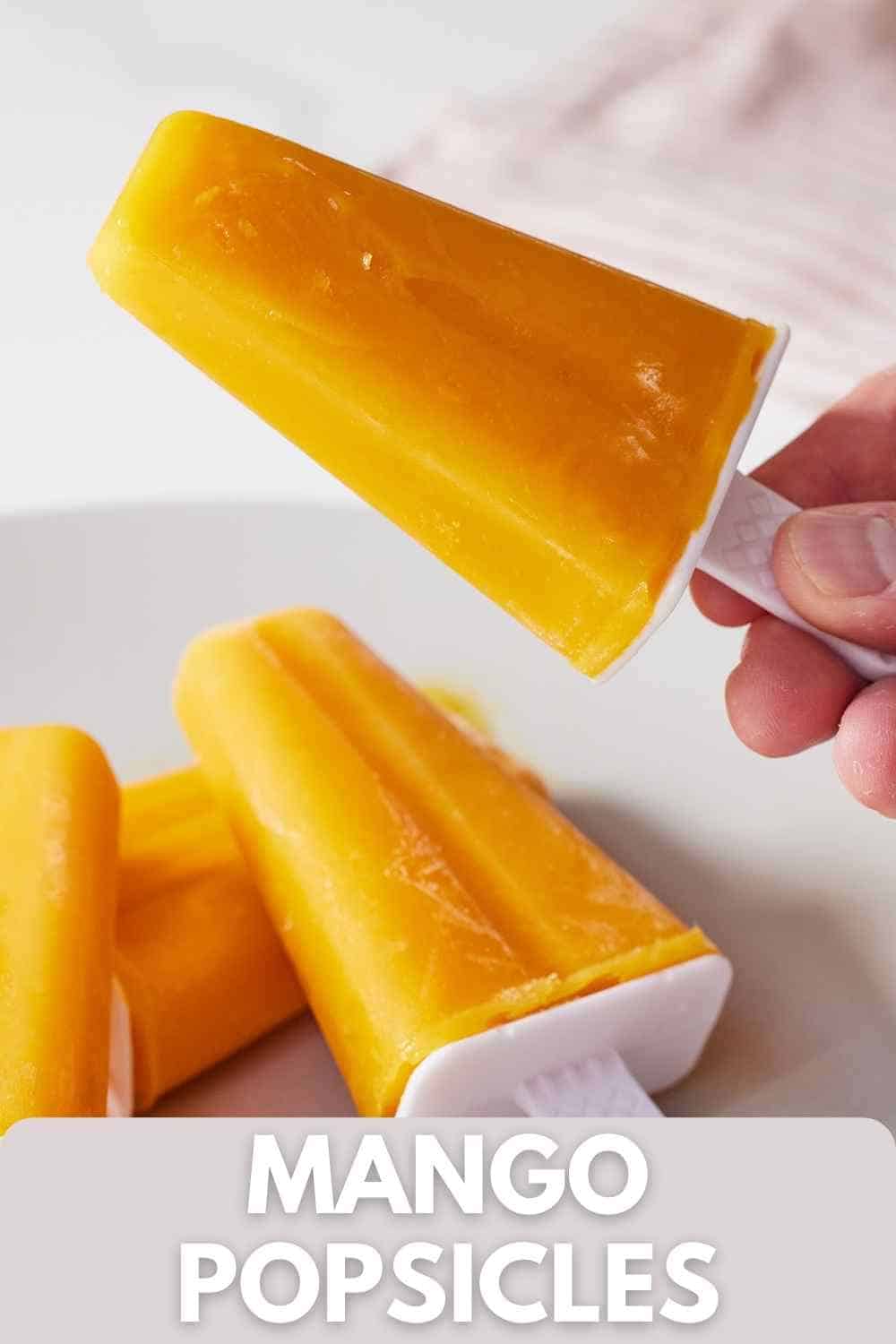 Mango Popsicles - Cooking With Coit