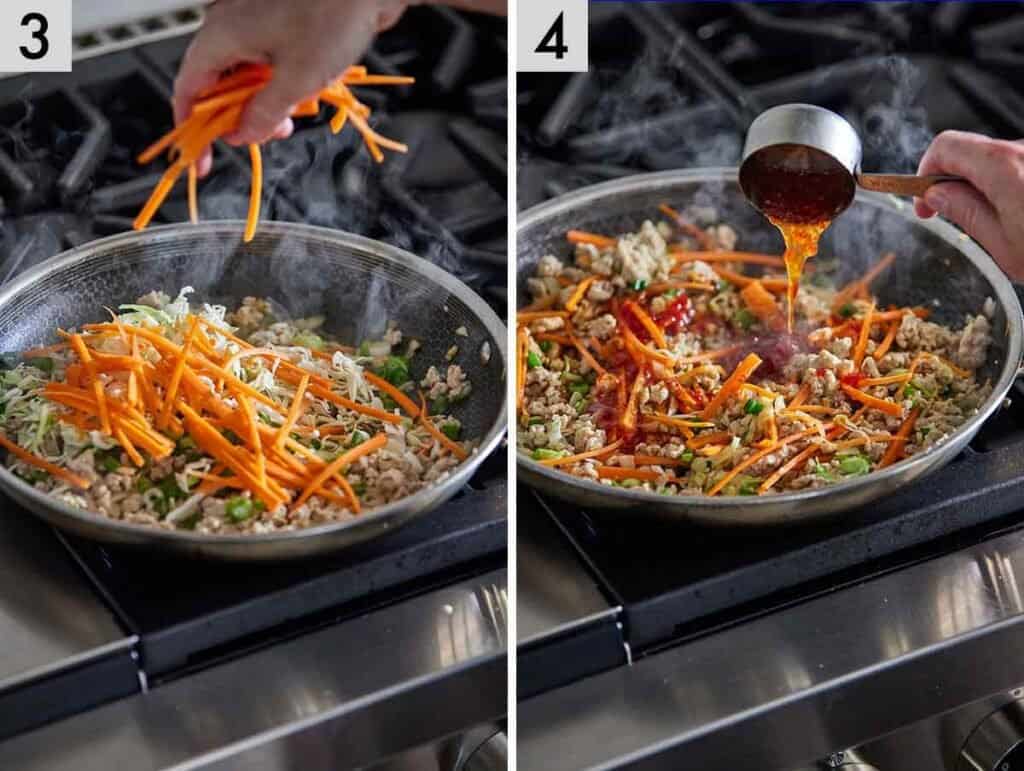 Thai Chicken Lettuce Wraps - Cooking With Coit