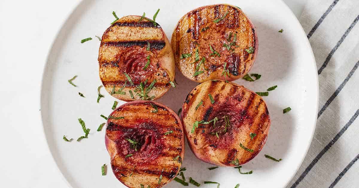 Grilled Peaches - Cooking With Coit