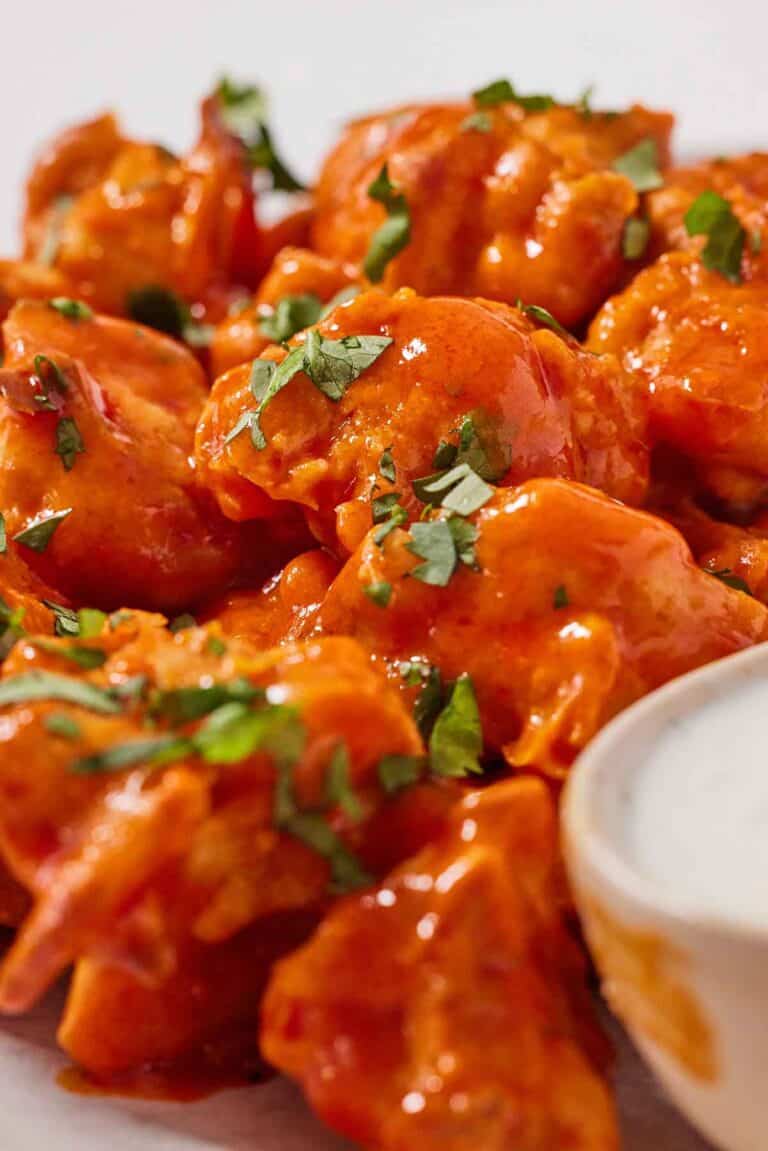 Air Fryer Cauliflower Wings - Cooking With Coit