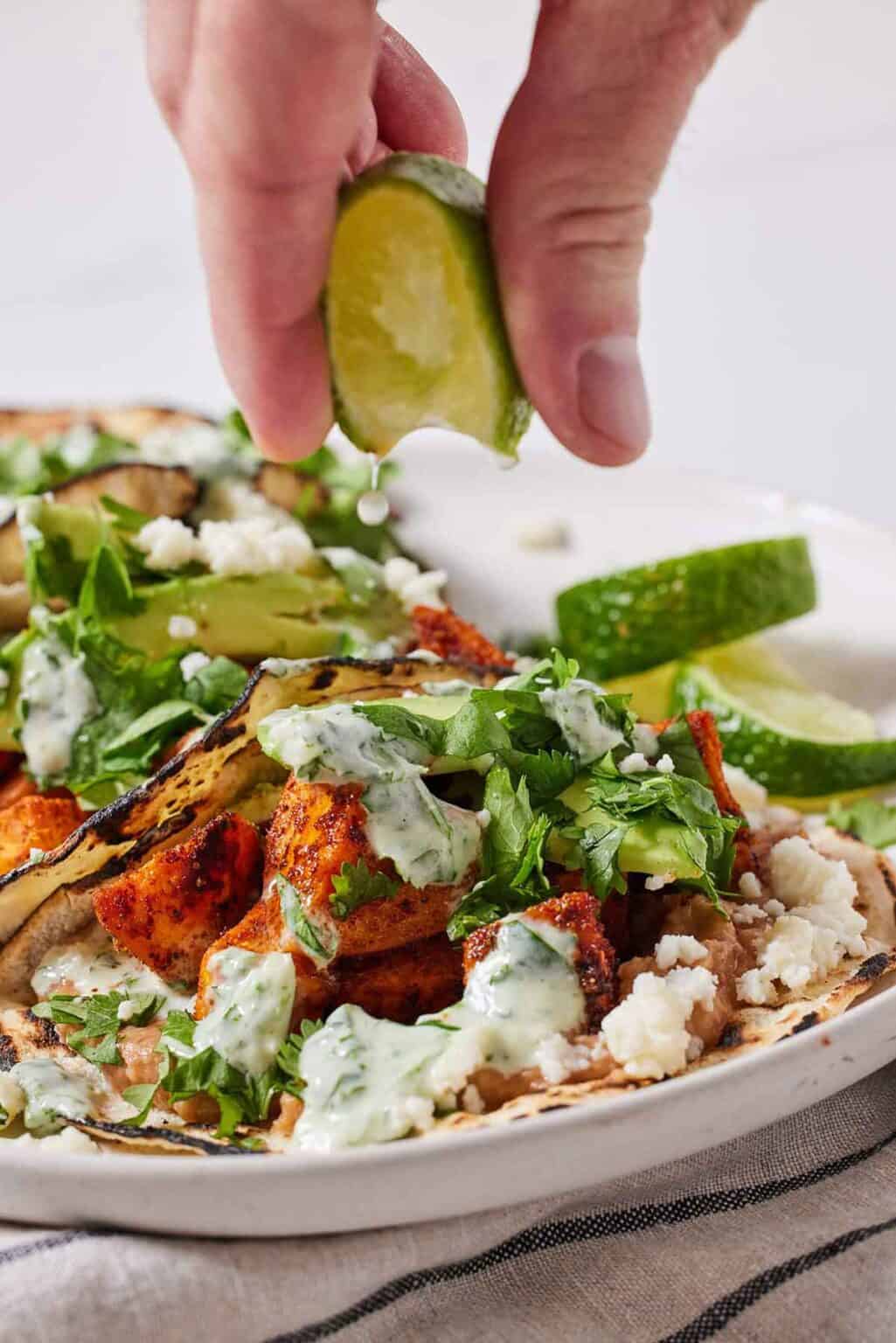 Sweet Potato Tacos - Cooking With Coit