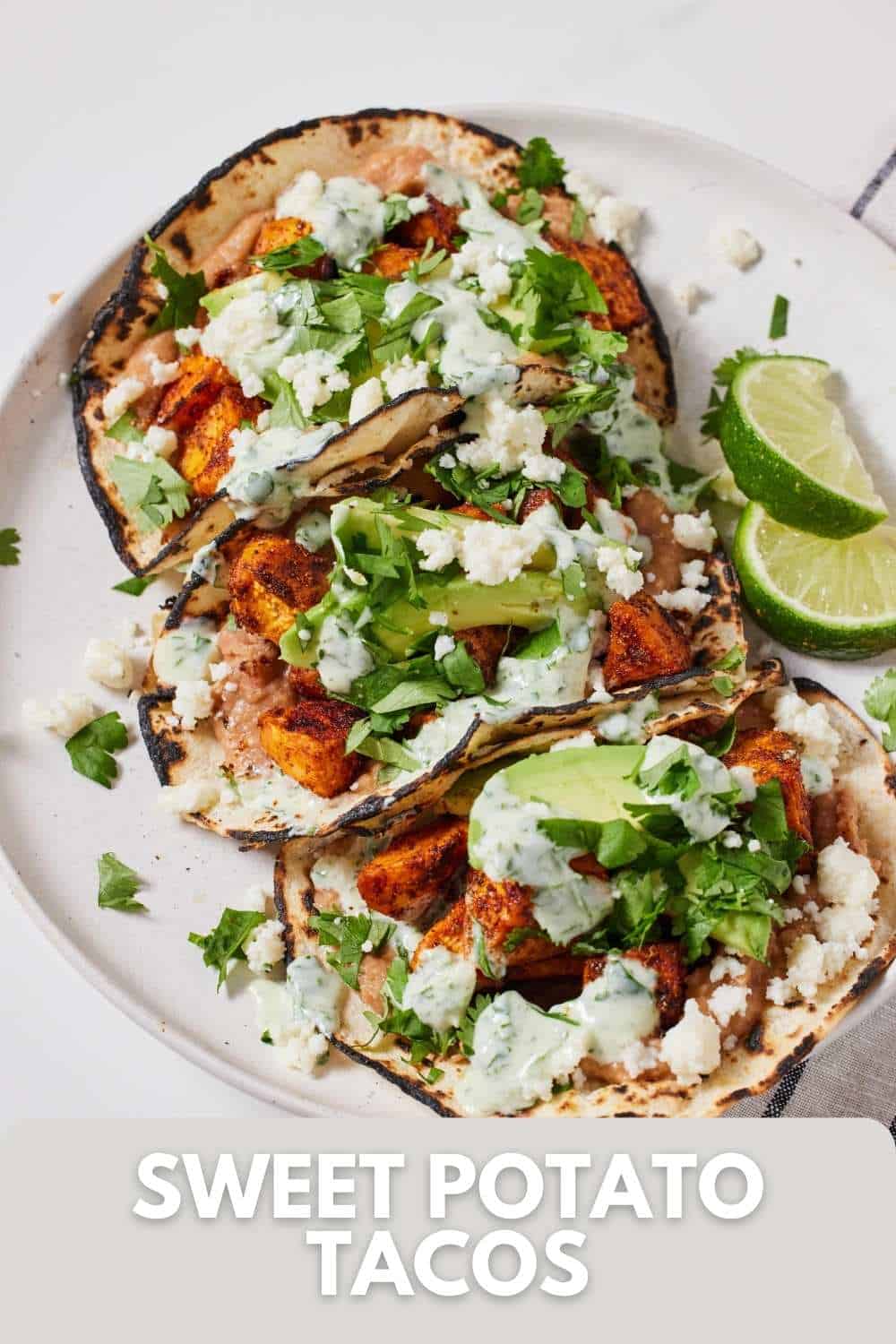 Sweet Potato Tacos - Cooking With Coit