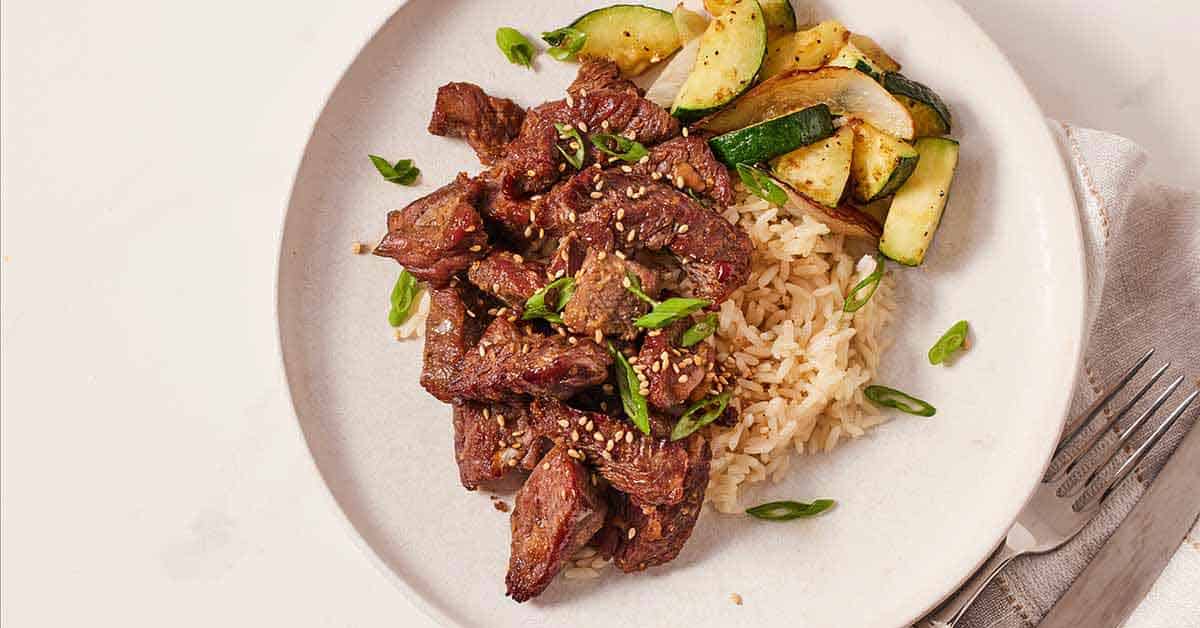 Air Fryer Steak Bites - Cooking With Coit