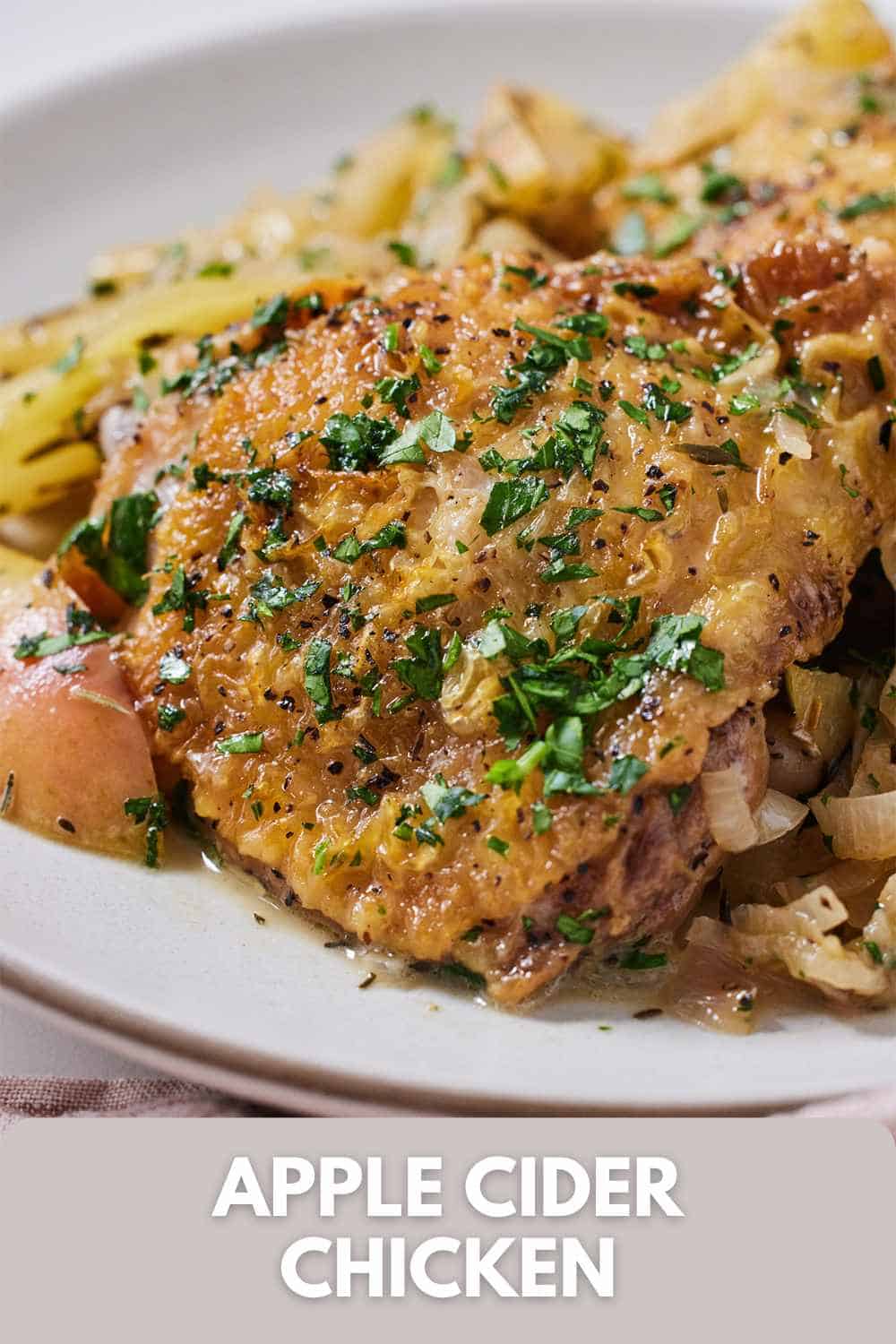 Apple Cider Chicken - Cooking With Coit
