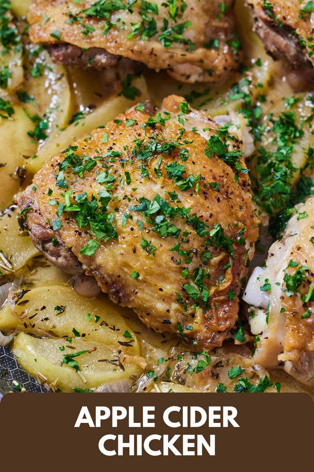 Apple Cider Chicken - Cooking With Coit