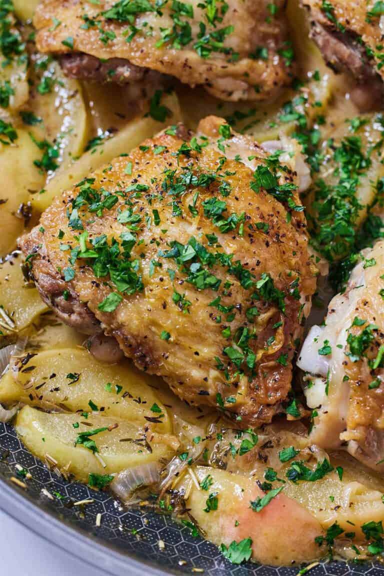 Apple Cider Chicken - Cooking With Coit