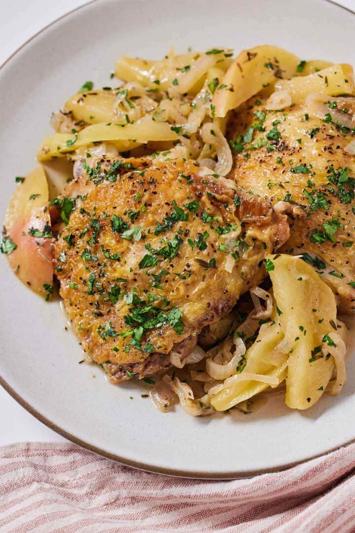 Apple Cider Chicken - Cooking With Coit